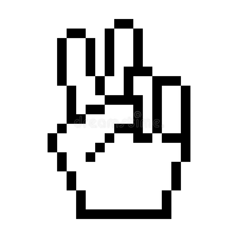 Computer Mouse Pointer Middle Finger