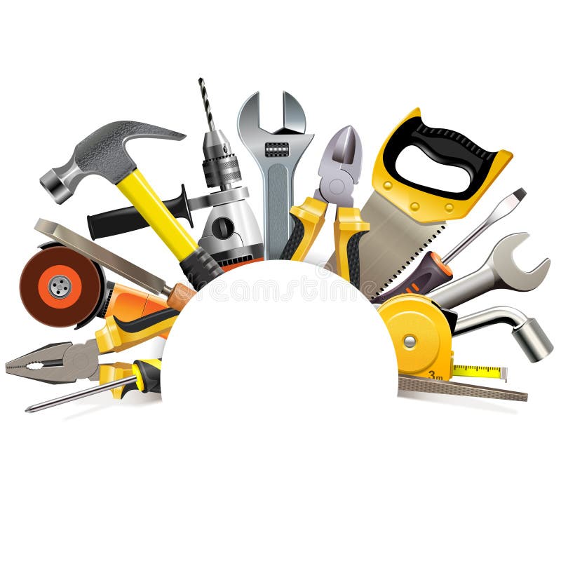 Carpentry Tools Border Stock Illustrations – 125 Carpentry Tools Border ...