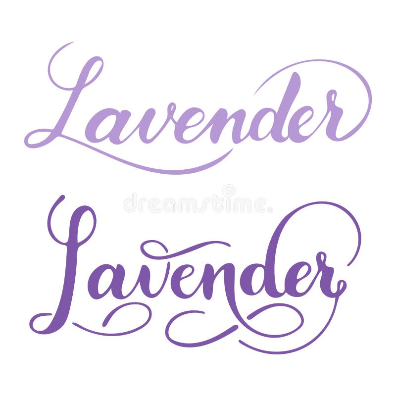 Word Lavender Stock Illustrations – 369 Word Lavender Stock ...