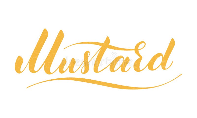 Letter Mustard Stock Illustrations – 402 Letter Mustard Stock ...