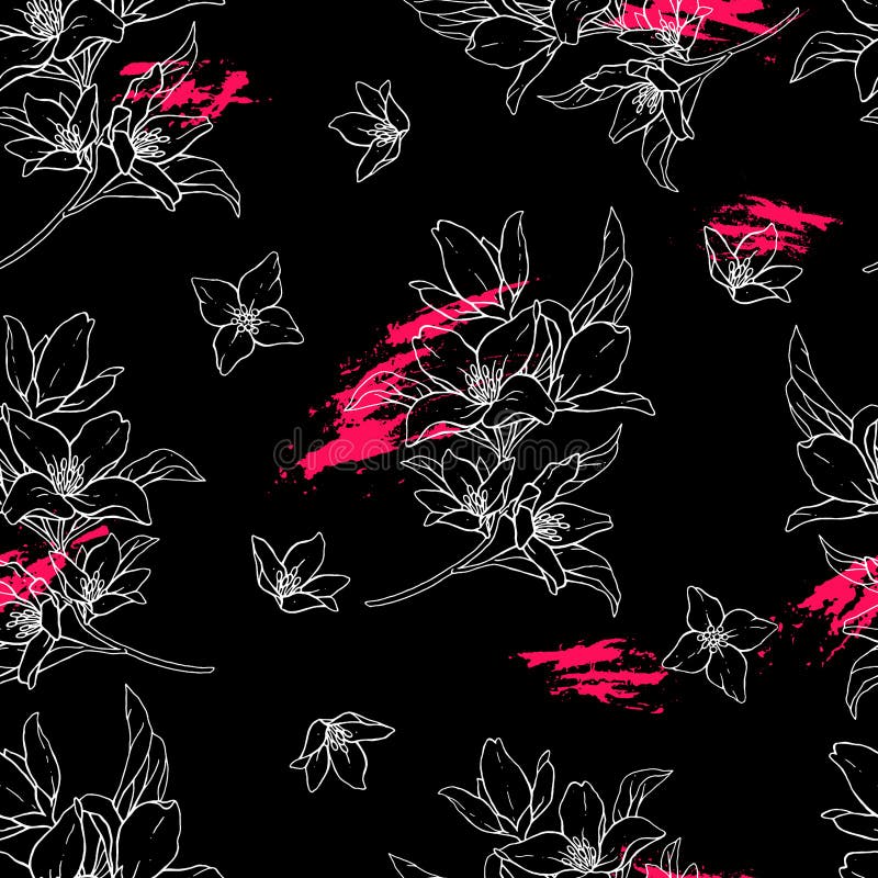 Blooming Flowers Buds Stock Illustrations – 22,406 Blooming Flowers ...