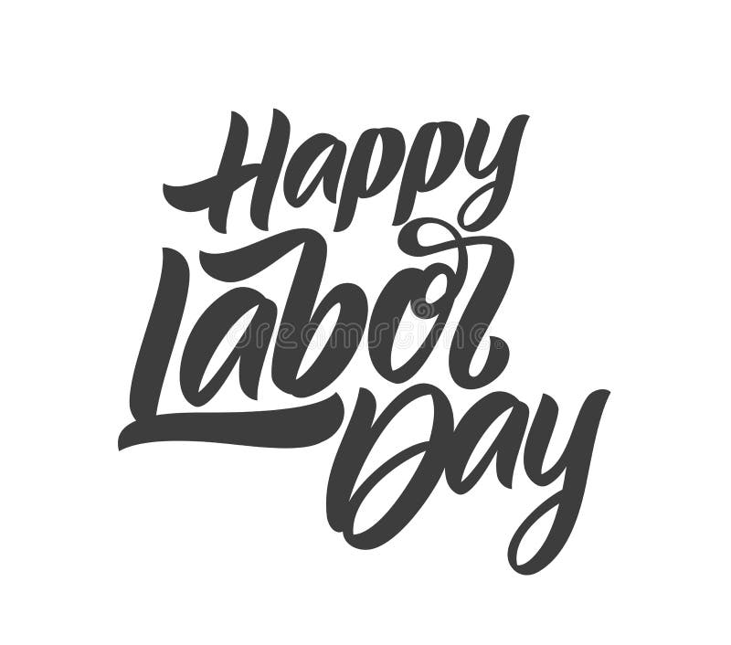Labor Day Script Stock Illustrations – 370 Labor Day Script Stock ...