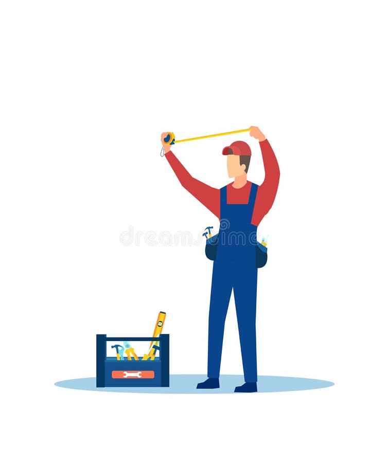 Taking Measurements Stock Illustrations – 197 Taking Measurements Stock ...