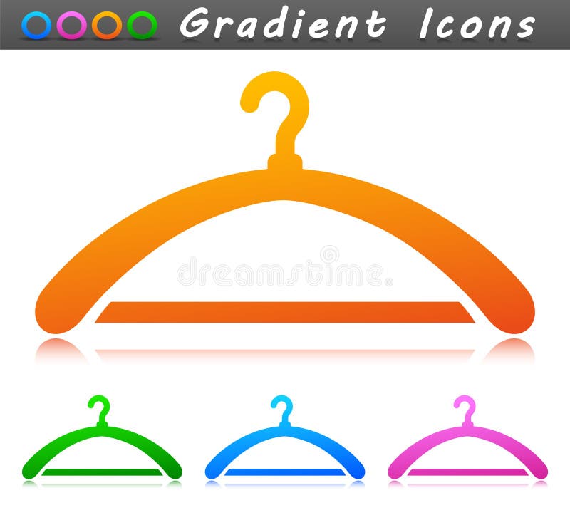 Vector Hanger Symbol Icon Design Stock Vector - Illustration of fashion ...