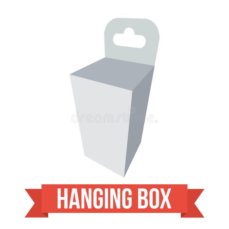 Vector Hanging box stock vector. Illustration of elegant - 82552235