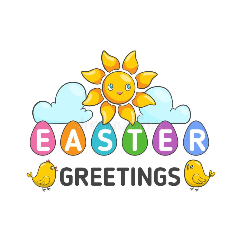 Easter label stock vector. Illustration of pattern, animal - 61329010