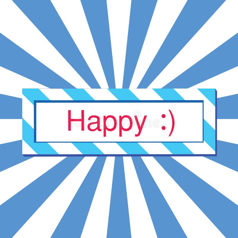 Vector happy stock vector. Illustration of life, thinking - 51877261