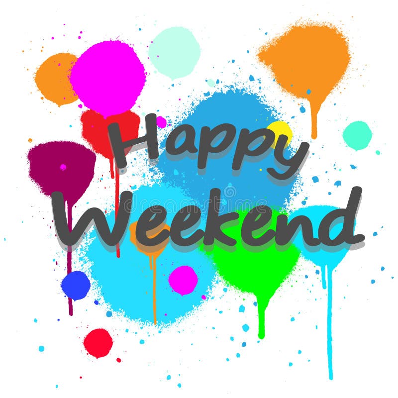 Weekend background. stock vector. Illustration of note - 33696161