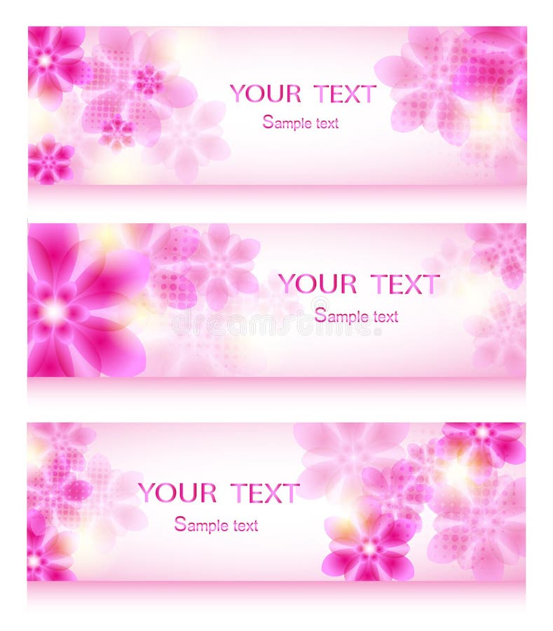 Vector Header with Place for Text Stock Vector - Illustration of ...