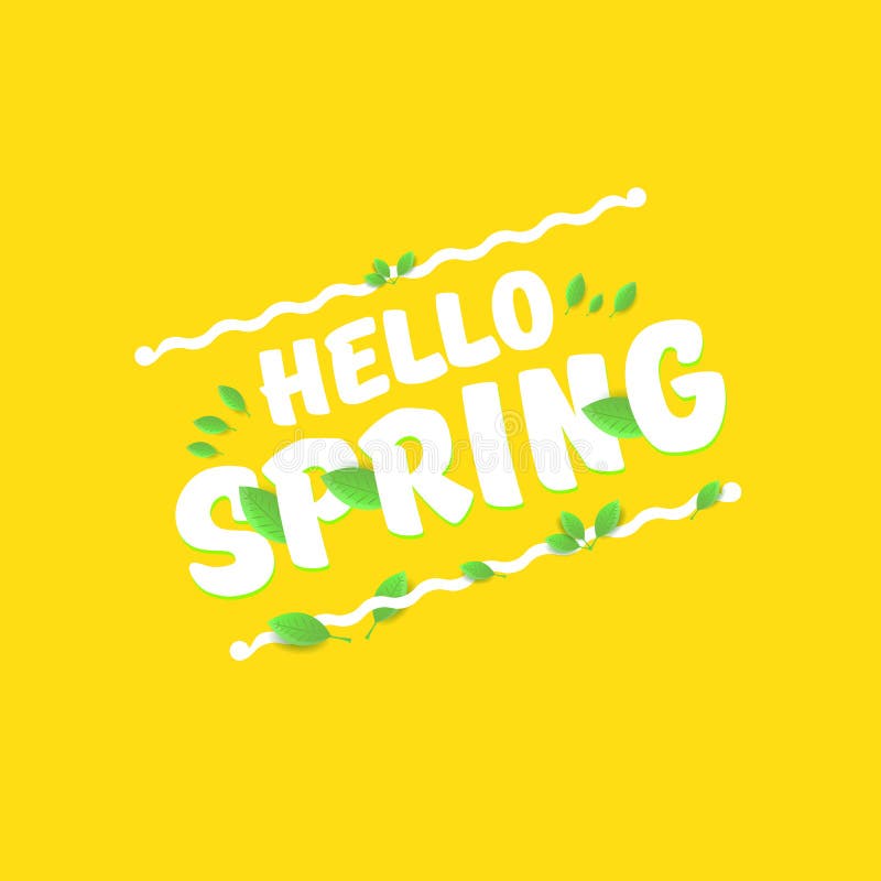 Spring Slogan Stock Illustrations – 4,839 Spring Slogan Stock ...