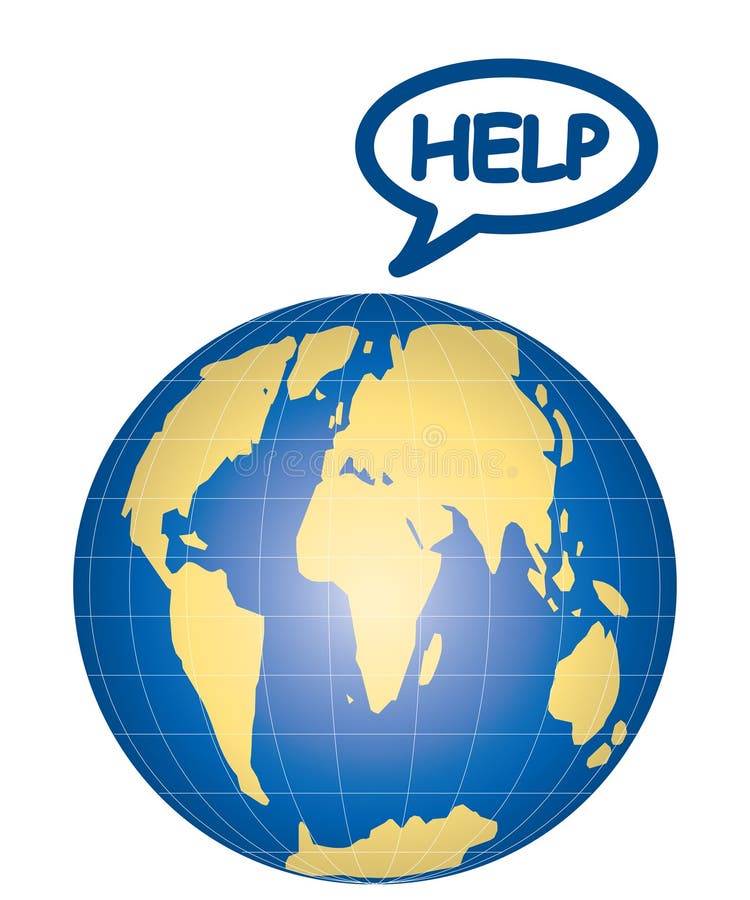 Vector Globe stock vector. Illustration of community, continents - 7018663