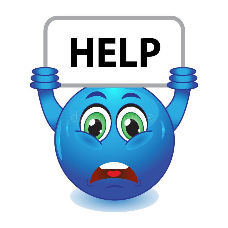 Vector Help Symbol. Vector Illustration Stock Vector - Illustration of ...