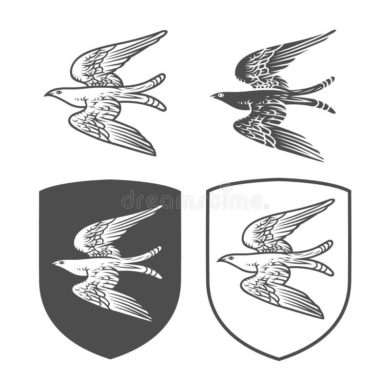 Herald Bird Stock Illustrations – 116 Herald Bird Stock Illustrations ...