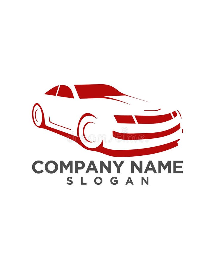Vector Het Pictogramontwerp Van Auto Autologo Template Stock ...