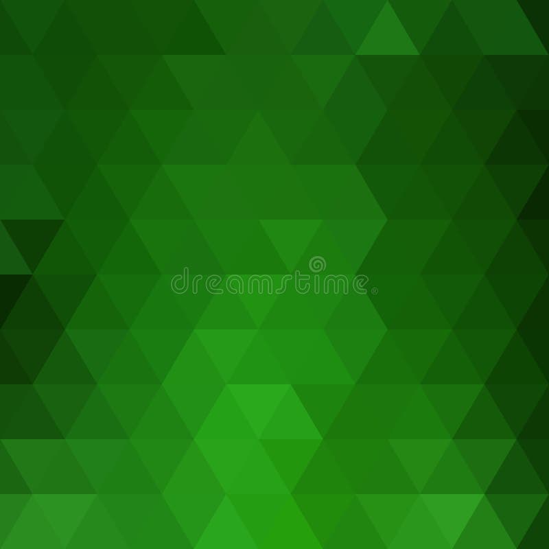 Vector Hexagon Pattern. Geometric Abstract Background with Simple Green ...