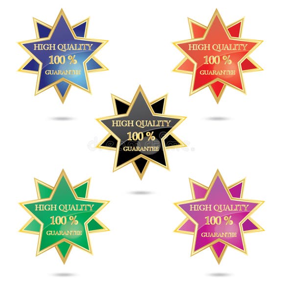 Vector High Quality Emblem stock vector. Illustration of emblem - 22916392