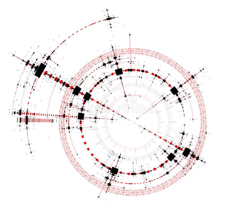 Vector HiTech Element - Technology Diagram Concept Vector Graphic ...