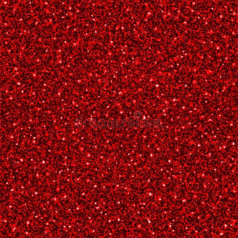 Vector Holiday Background with Seamless Texture. Red Glitter Seamless ...