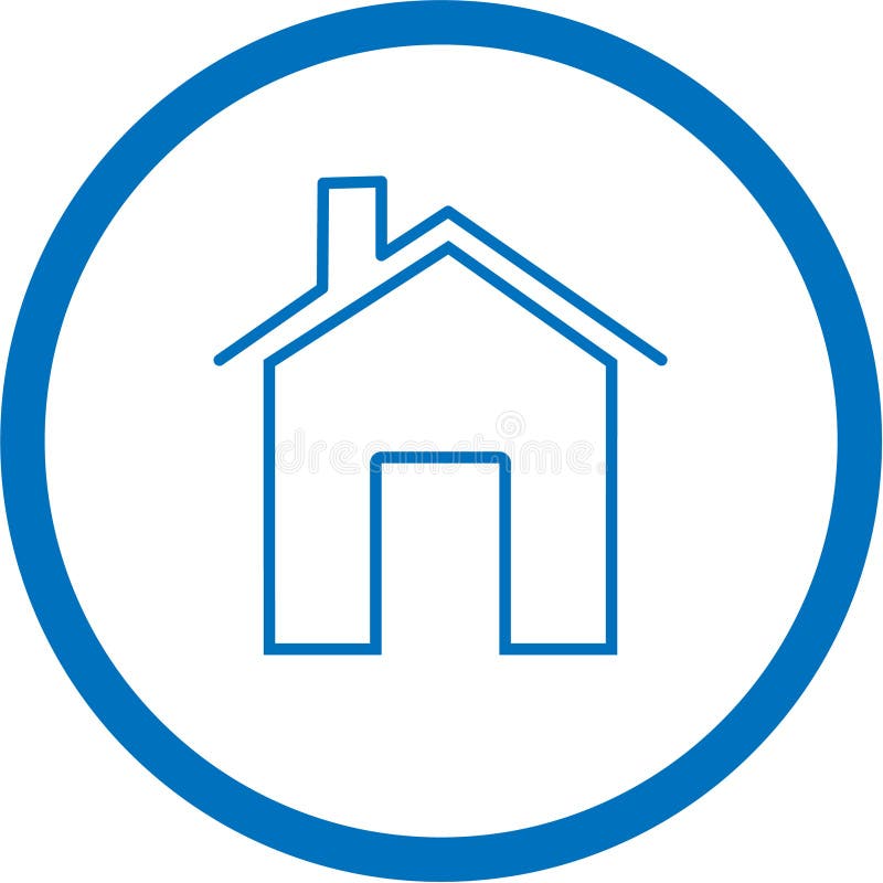 Logo Home symbol stock vector. Illustration of page, symbol - 14147842