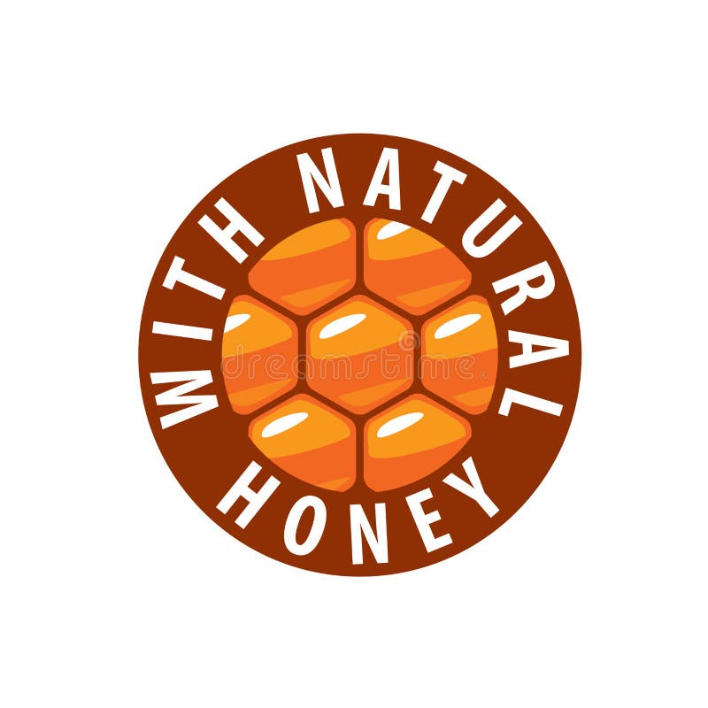 Vector honey logo stock vector. Illustration of abstract - 126263796