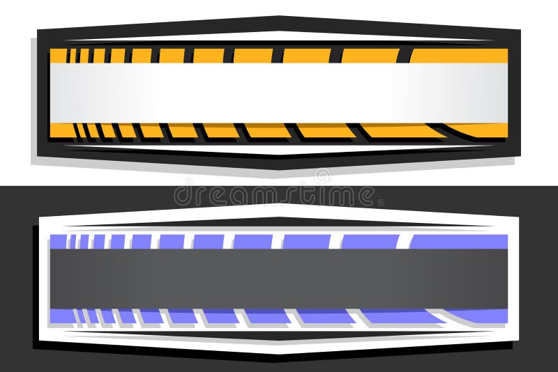 Horizontal Clearance Road Sign Stock Vector - Illustration of street ...