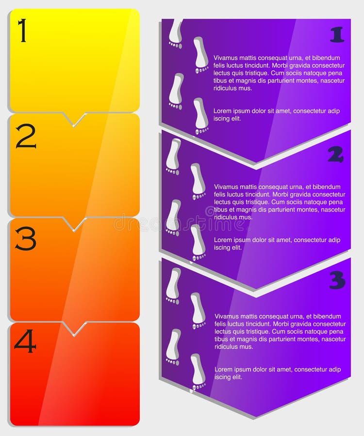 Vector Horizontal, Vertical Steps. Stock Vector - Illustration of ...