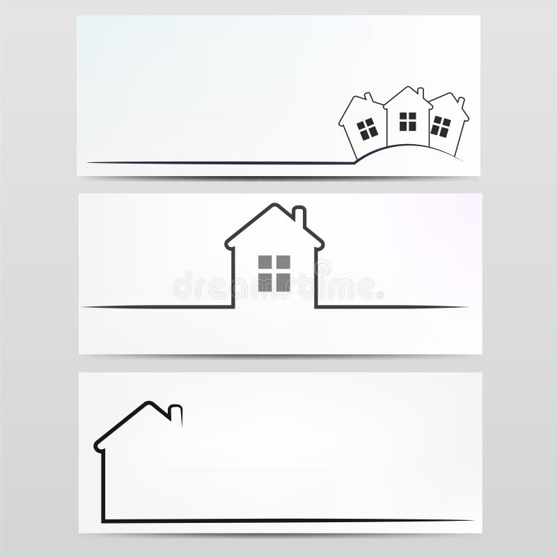 Cute House Template stock vector. Illustration of glue - 50987854