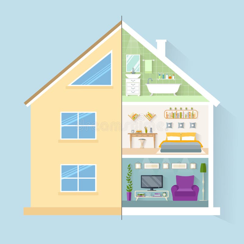 Inside House Stock Illustrations – 243,893 Inside House Stock ...