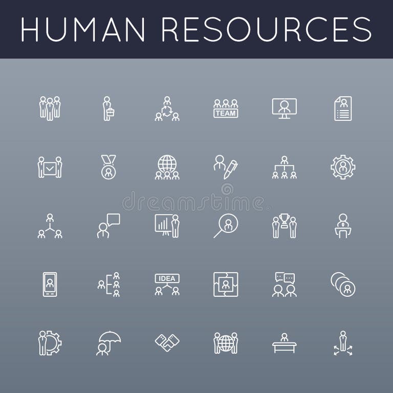 Hr Vector Icons Stock Illustrations – 2,880 Hr Vector Icons Stock ...