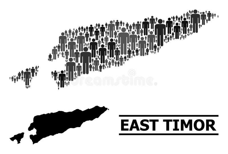 East Timor Political Map Stock Illustrations – 273 East Timor Political ...