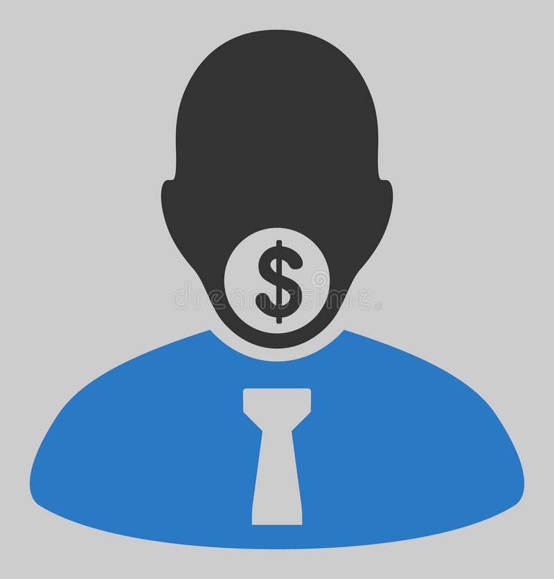 Vector Hush Money Icon Illustration Stock Vector - Illustration of ...