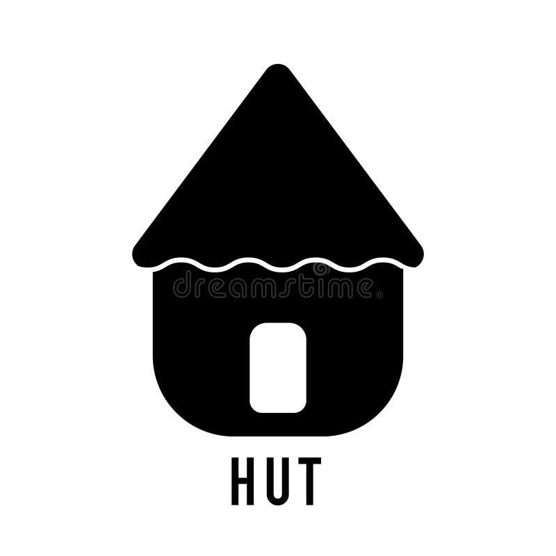 Vector Hut Icon. African House Symbol Stock Vector - Illustration of ...