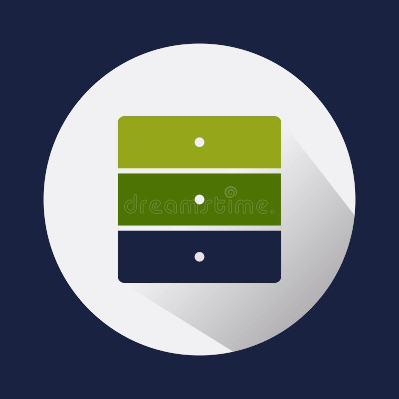 Vector Icon Archived Documents, Storing Documents Stock Vector ...