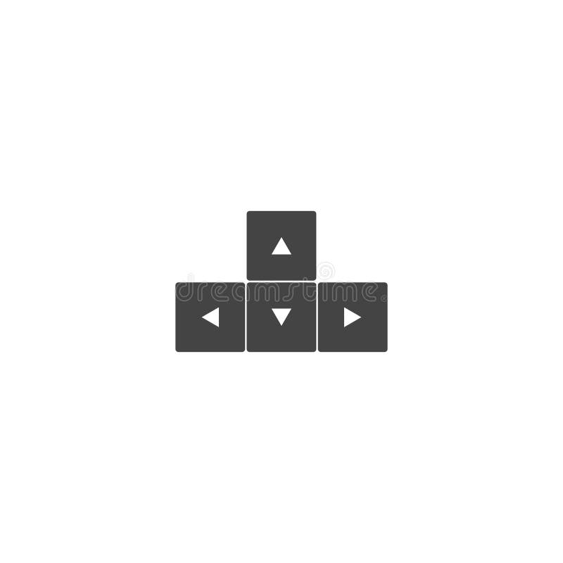 Arrow Keys Keypad Background Stock Illustrations – 80 Arrow Keys Keypad ...