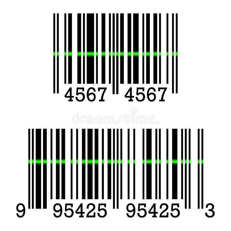 Barcode Airplane Image Vector Illustration Stock Vector - Illustration ...