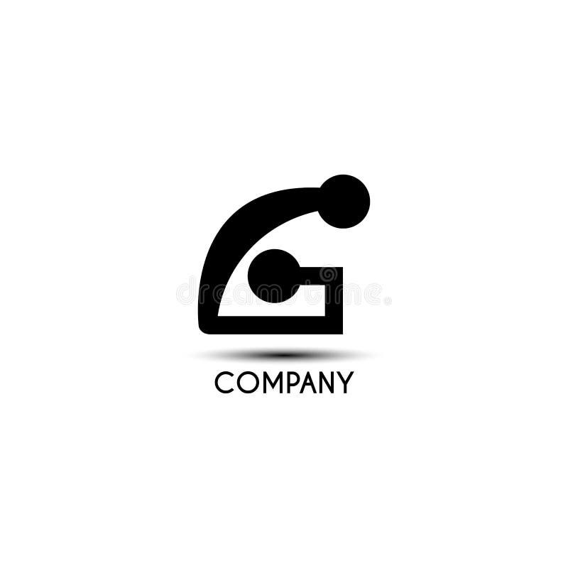 Abstract Letter G Logo Design Idea. Stock Illustration - Illustration ...