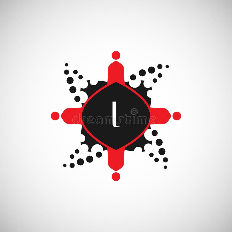 Abstract Letter I Logo Design Idea. Stock Illustration - Illustration ...