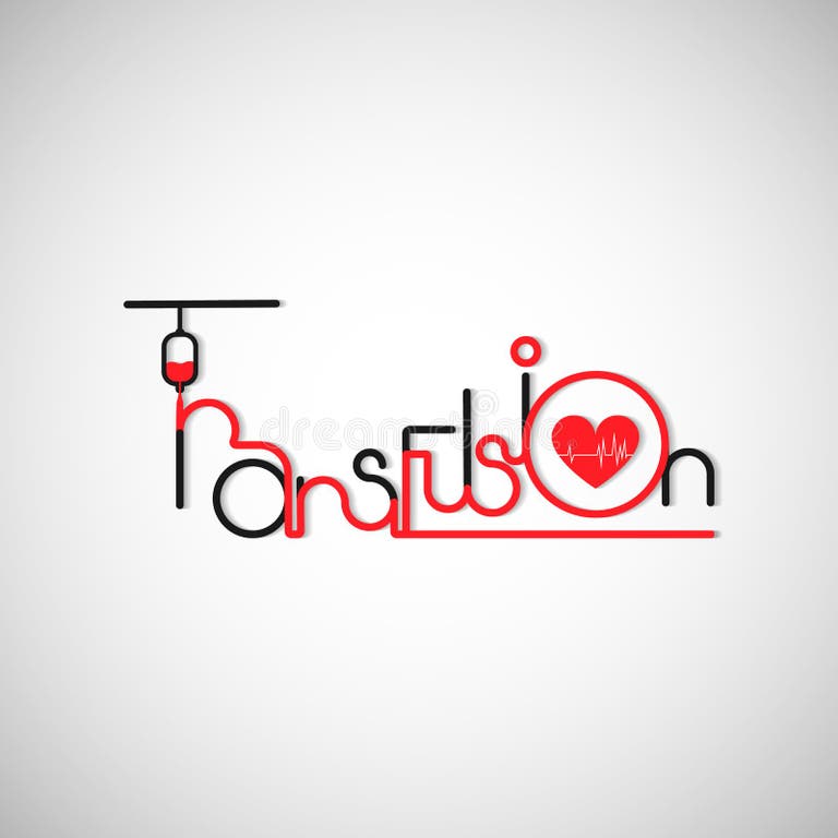 Transfusion Logo Design Idea. Stock Vector - Illustration of dropper ...