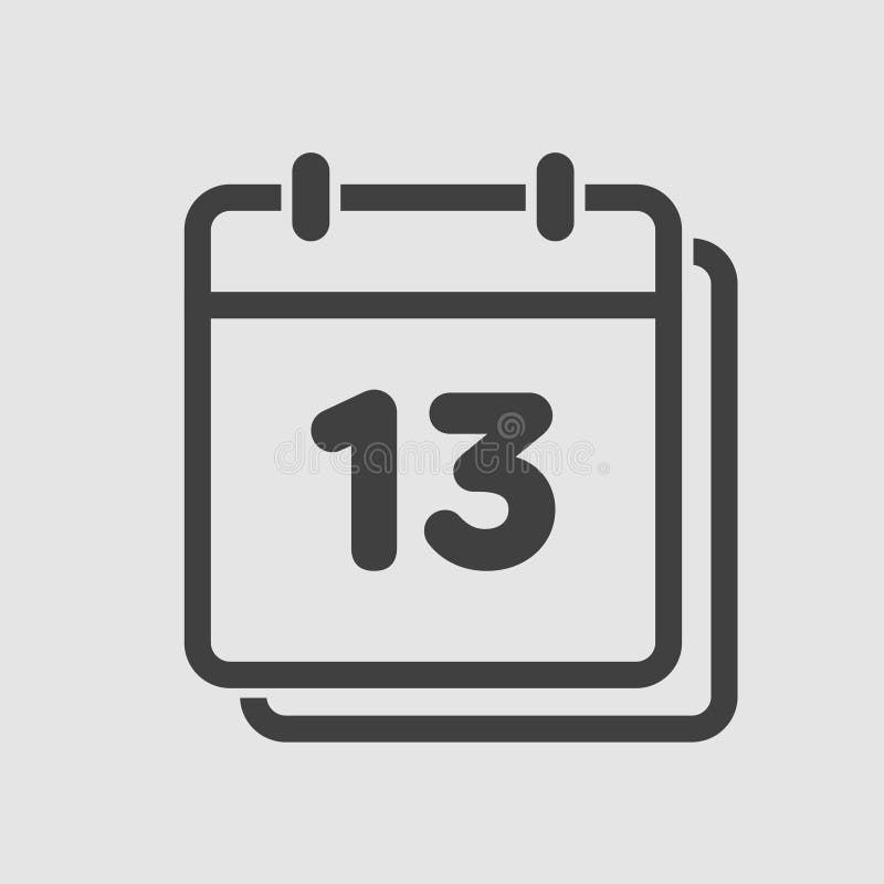 Thirteen Days Left Icon. 13 Days To Go. Vector Stock Vector ... Thirteen Days Left Icon. 13 Days To Go. Vector Stock Vector ...