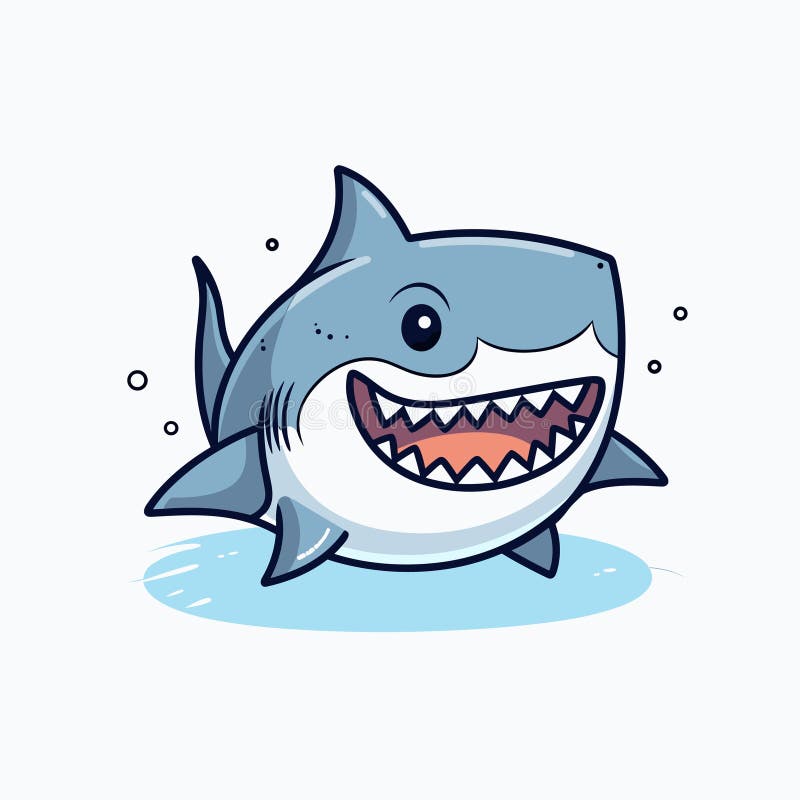 Friendly Shark Clipart