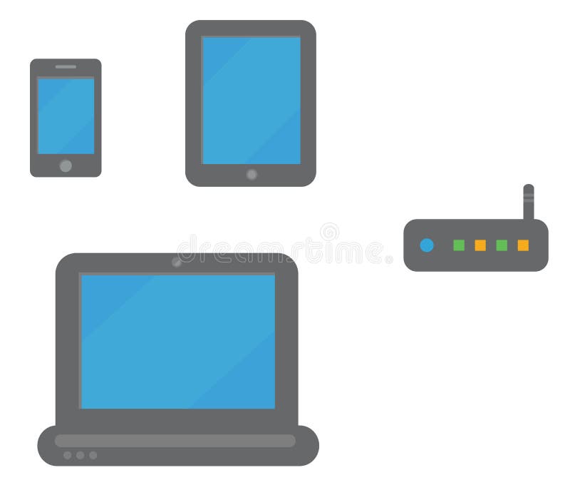 Laptop Tablet Phone Icon Stock Illustrations – 45,991 Laptop Tablet ...