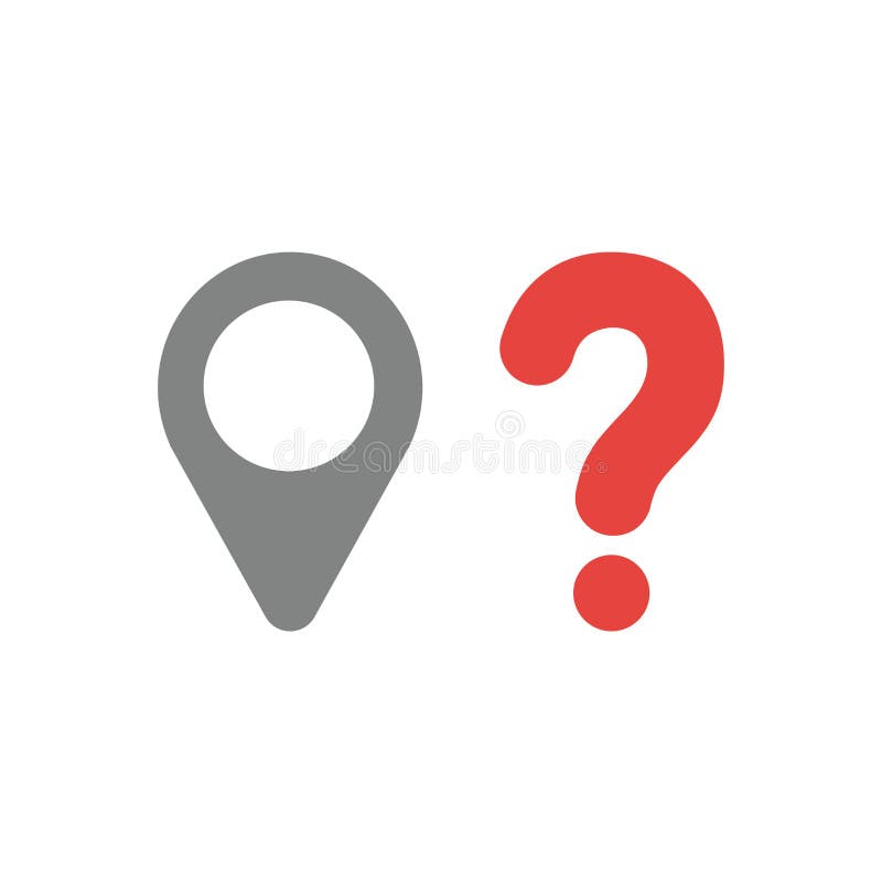 Question Mark Pin Map Icon Stock Illustrations – 1,607 Question Mark ...