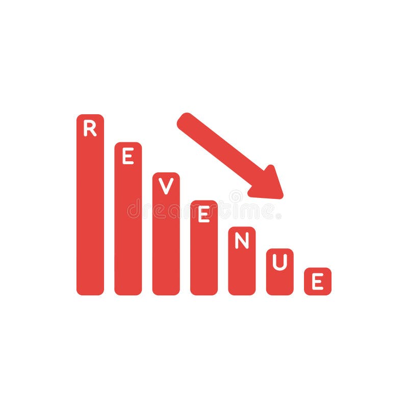 Revenue Down Graph Paper stock vector. Illustration of word - 108872921 Revenue Down Graph Paper stock vector. Illustration of word - 108872921