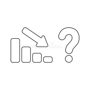 Bar Graph Question Mark Stock Illustrations – 178 Bar Graph Question ...