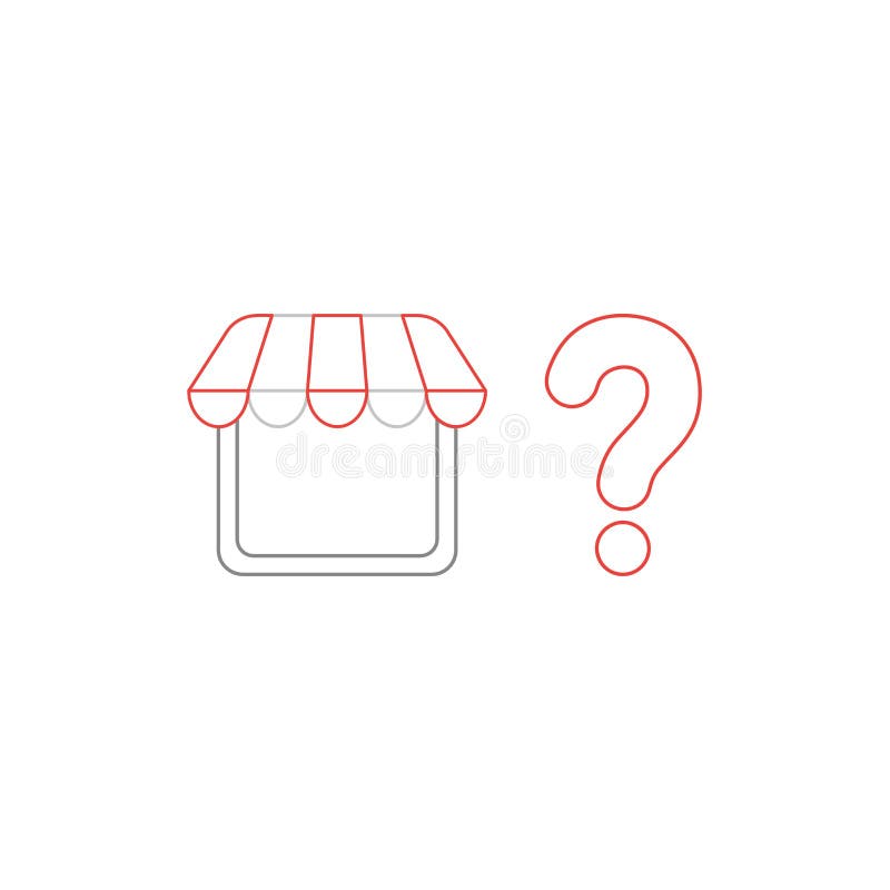 Question Mark Grocery Stock Illustrations – 45 Question Mark Grocery ...