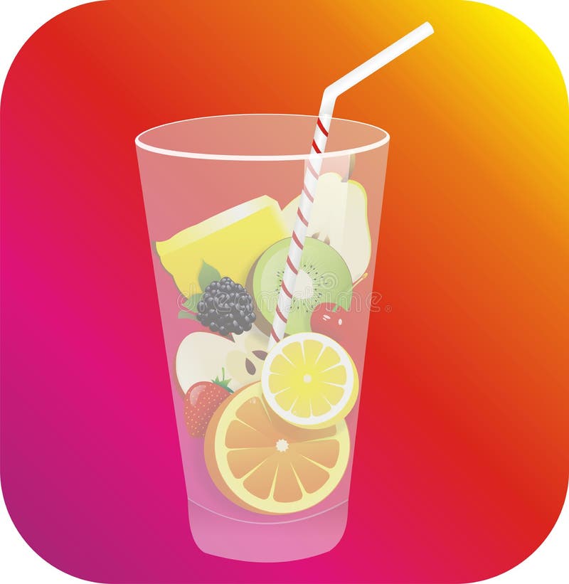 Vector icon cup stock vector. Illustration of blackberry - 57651395