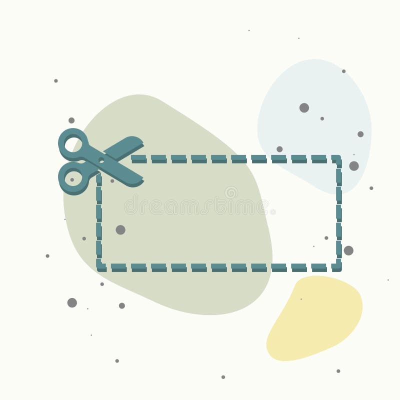 Cut Along Line Stock Illustrations – 350 Cut Along Line Stock ...