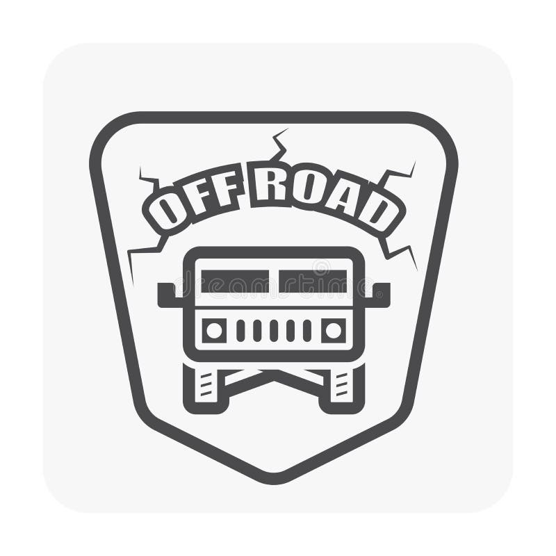 Off road icon stock vector. Illustration of icon, camp - 170346223