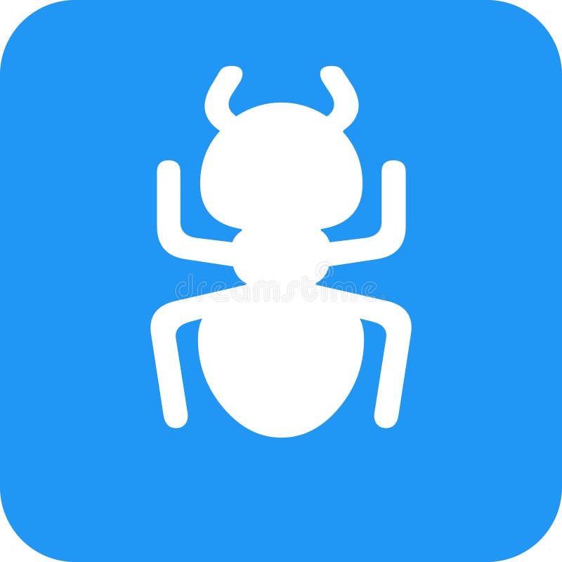 Icon Designed for Symbol of Insect Ant. Stock Illustration ...