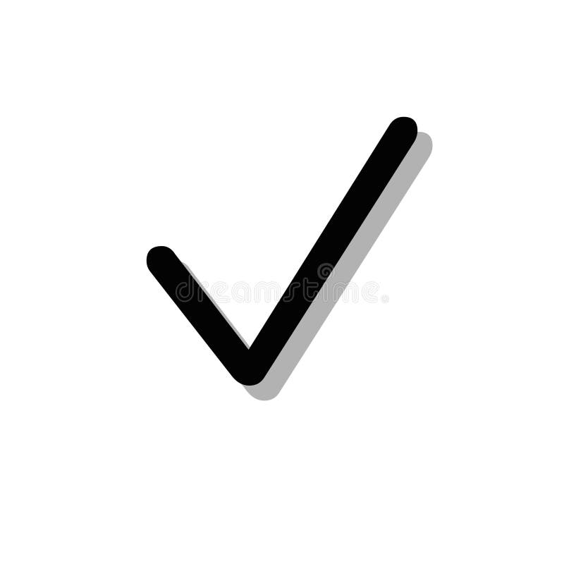 Vector Icon Designed for Symbol of Reprents True Mark Stock ...